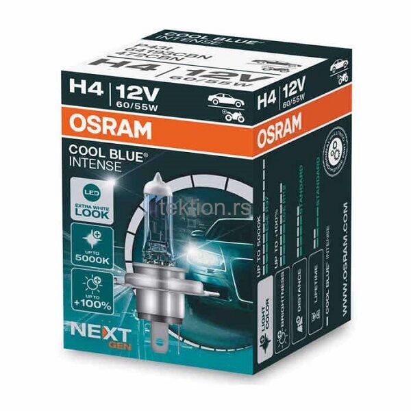 Osram auto sijalica Cool Blue Intense Next Generation 12V H4 60/55W