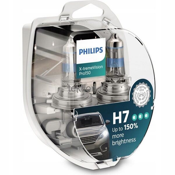 Philips 12V H7 55W +150% X-Treme Vision Pro 2kom