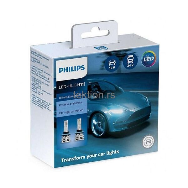 Philips Ultinon Essential LED sijalice 12V/24V H11 2 kom