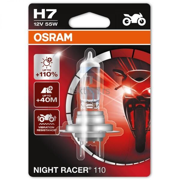 Osram moto sijalica Night Racer 110 12V H7 55W Blister