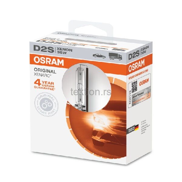 Osram Xenarc Original 85V 35W D2S P32d-2 Xenon