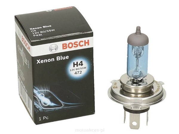 Bosch auto sijalica Xenon Blue 12V H4 60/55W