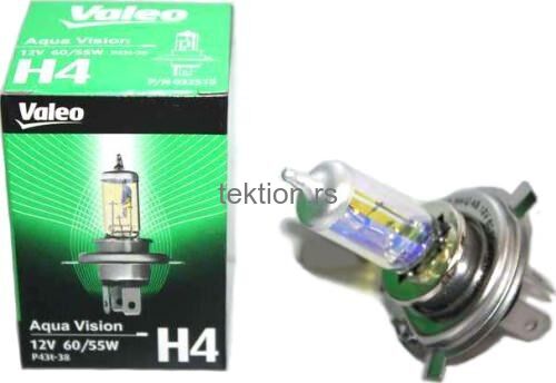 Valeo auto sijalica 12V H4 60/55W Aqua Vision