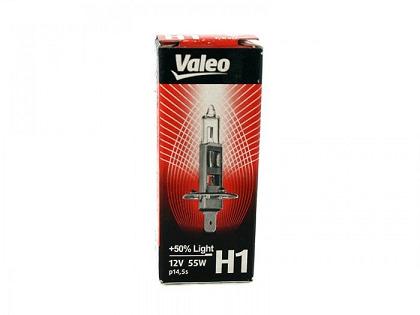 Valeo auto sijalica 12V H1 55W +50% Light