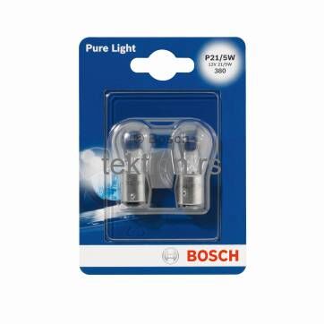 Bosch auto sijalica Pure Light 12V P21/5W Blister