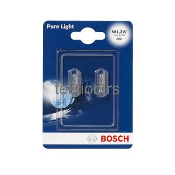 Bosch auto sijalica Pure Light 12V W1.2W Blister