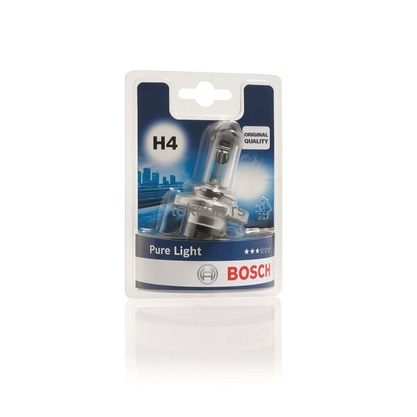 Bosch auto sijalica Pure Light 12V H4 60/55W Blister