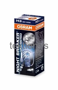 Osram auto sijalica Night Breaker Unlimited 12V H3 55W