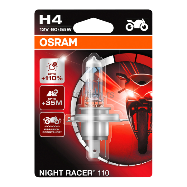 Osram moto sijalica Night Racer 110 12V H4 60/55W Blister