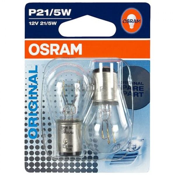 Osram auto sijalica Standard 12V P21/5W Blister Duo