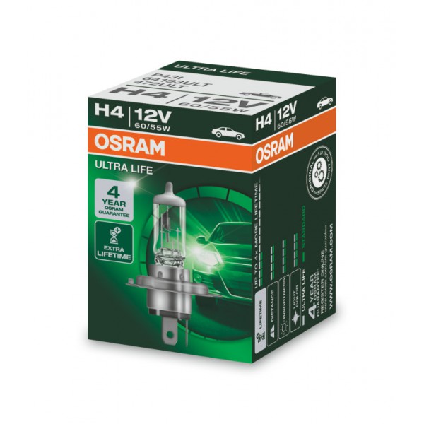 Osram auto sijalica Ultra Life 12V H4 60/55W