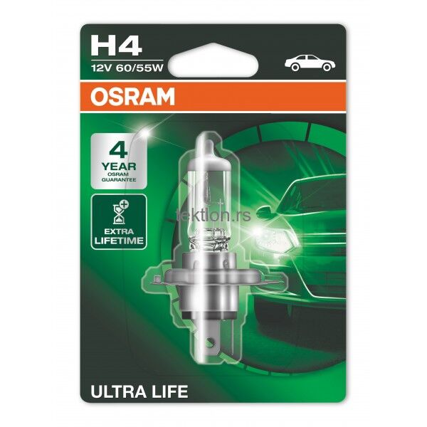 Osram auto sijalica Ultra Life 12V H4 60/55W Blister