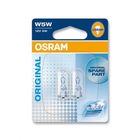 Osram ubodna auto sijalica Standard 12V W5W Blister Duo