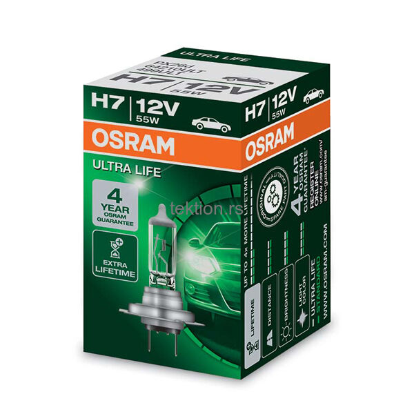 Osram auto sijalica Ultra Life 12V H7 55W