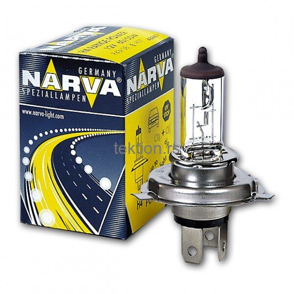 Narva auto sijalica 12V H4 Range Power +30% 60/55W