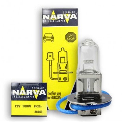 Narva auto sijalica 12V H3 Rally 100W