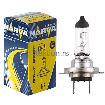 Narva auto sijalica 12V H7 Long Life 55W