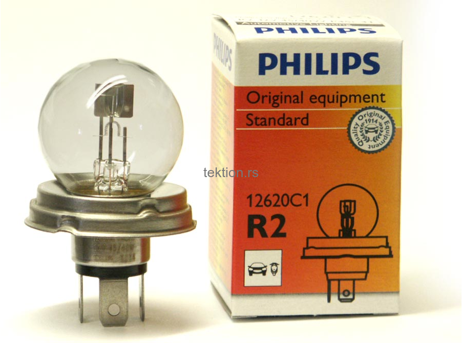 Philips 12V R2 45/40W sa šeširom