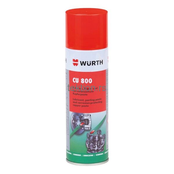 Wurth CU 800 bakarna mast sprej 300ml