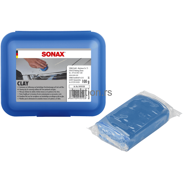 Sonax plava glina za poliranje 100g
