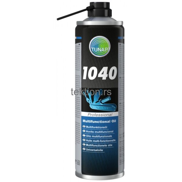 Tunap Professional 1040 višenamenski sprej za podmazivanje sa dodatkom PTFE 500ml