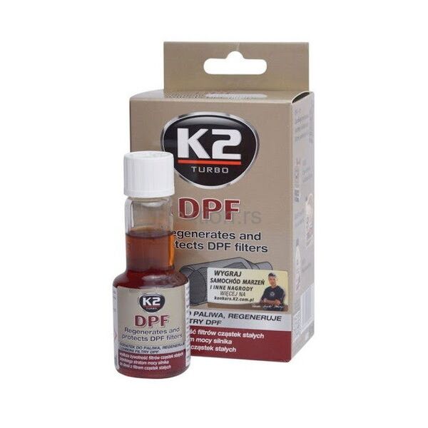 K2 Turbo DPF aditiv 50ml