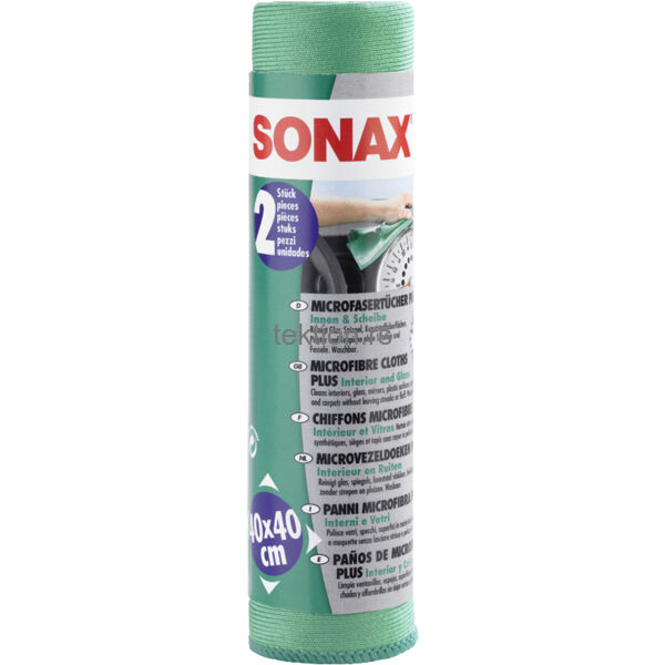Sonax Mikrofiber Plus krpa za unutrašnju upotrebu 2 kom