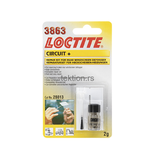 Loctite Circuit+ 3863 lepak za popravku grejača stakla 2g