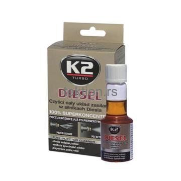 K2 Diesel aditiv za čišćenje dizni 50ml