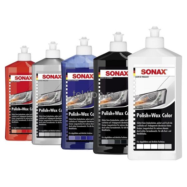 Sonax Pasta za poliranje u boji sa voskom 250ml