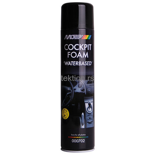 Motip Cockpit Foam sprej 600ml. kokpit antistatik pena