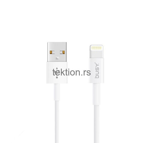 Busy Apple Lighting USB kabl 1m PVC 50697