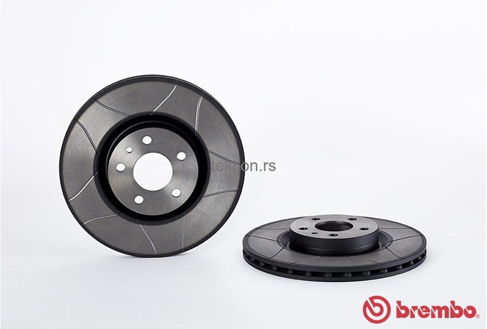 Brembo Max 09.4939.76 kočioni diskovi par Alfa Romeo 147/156/GT/GTV/Spider/Fiat Doblo/Qubo/Opel Combo