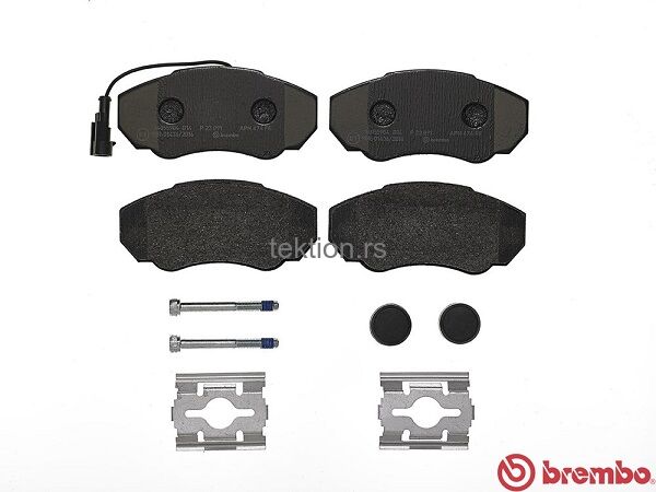 Brembo P 23 091 pločice za kočnice Fiat Ducato/Citroen Jumper/Peugeot Boxer