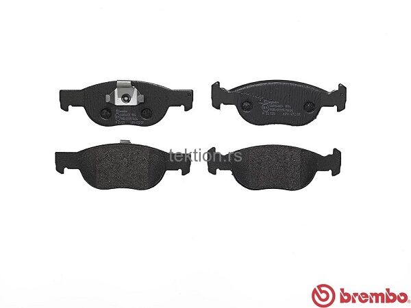 Brembo P 23 125 pločice za kočnice Fiat Punto/Lancia Y