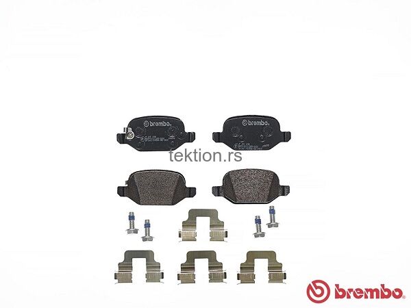 Brembo P 23 150 zadnje pločice za kočnice Fiat 500L