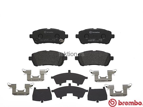 Brembo P 16 013 pločice za kočnice Mazda 2/Suzuki Swift IV/Baleno