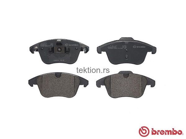 Brembo P 61 117 pločice za kočnice Citroen C4 Picasso/Grand Picasso/Peugeot 3008/5008