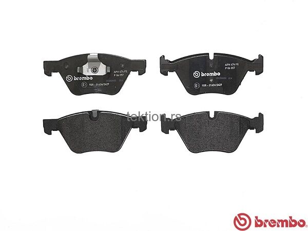 Brembo P 06 057 pločice za kočnice BMW 5 (E60/E61)