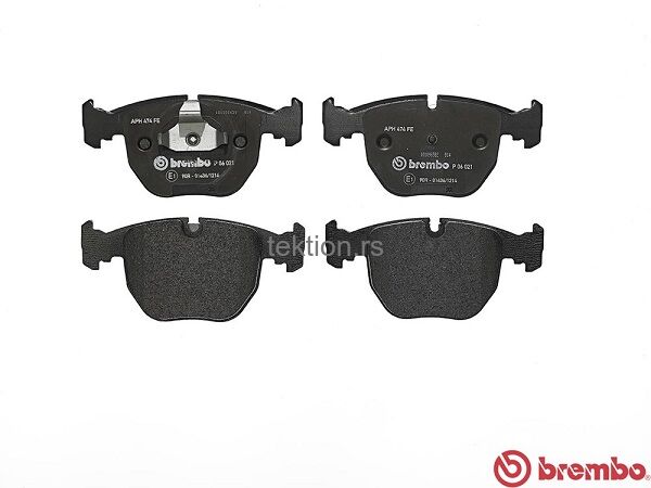 Brembo P 06 021 pločice za kočnice BMW 5/7/X3/X5 (E38/E39/E53/E83)