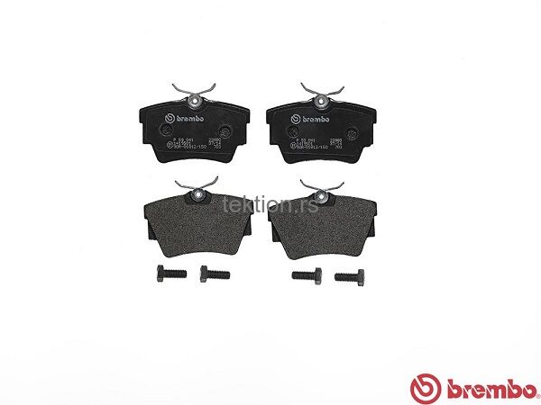 Brembo P 59 041 pločice za zadnje kočnice Renault Trafic II/III/Opel Vivaro