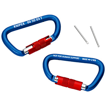 Knipex karabiner 2 kom 00 50 03 T BK