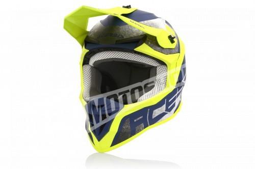 Acerbis Linear Kaciga Fluo Plava