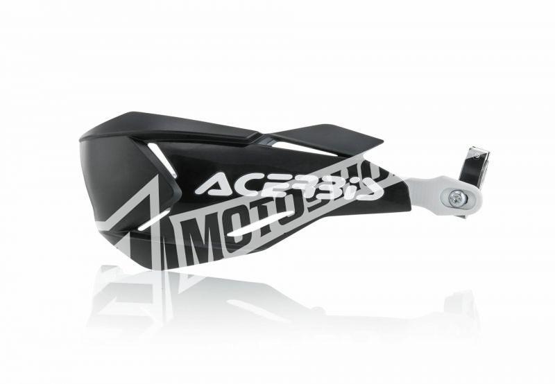 Acerbis X-Factory Zatvoreni Štitnici Za Ruke Crno Beli