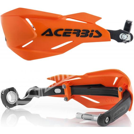 Acerbis X-Factory Zatvoreni Štitnici Za Ruke Narandžasto Crni