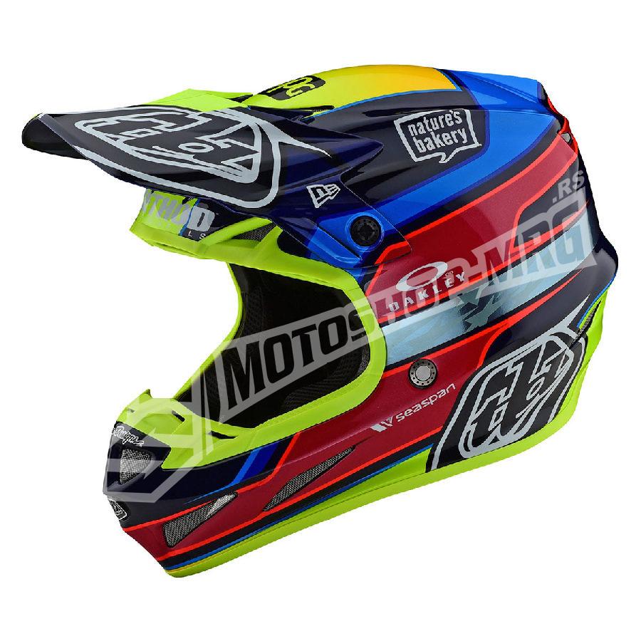 TLD SE4 SPEED TEAM MIPS ECE CARBON Kaciga