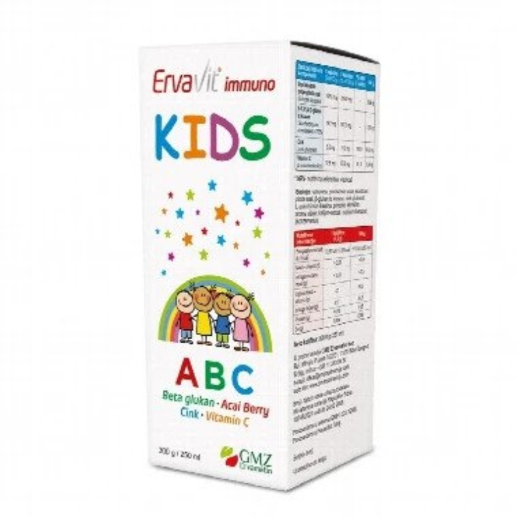 ErvaVit Immuno Kids ABC sirup 250ml