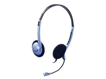 Genius slušalice za kompjuter HS-02B plave
