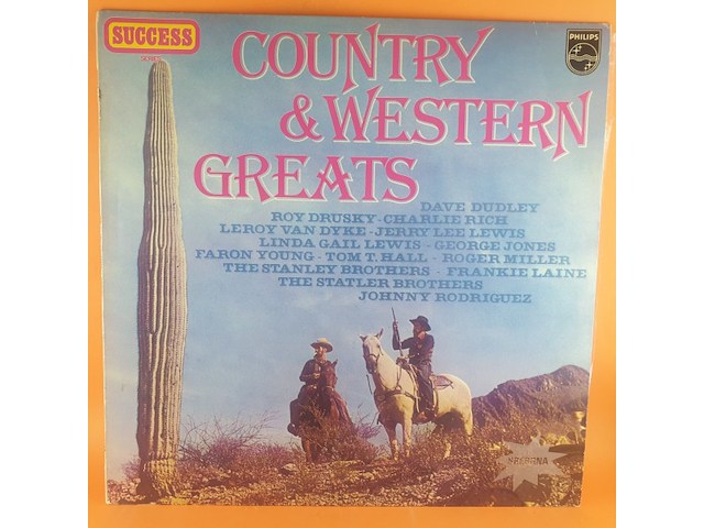 Various ‎– Country &; Western Greats, LP