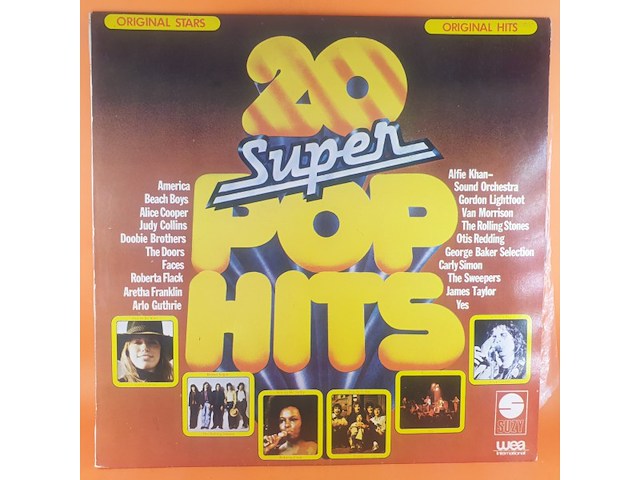 Various ‎– 20 Super Pop Hits, LP